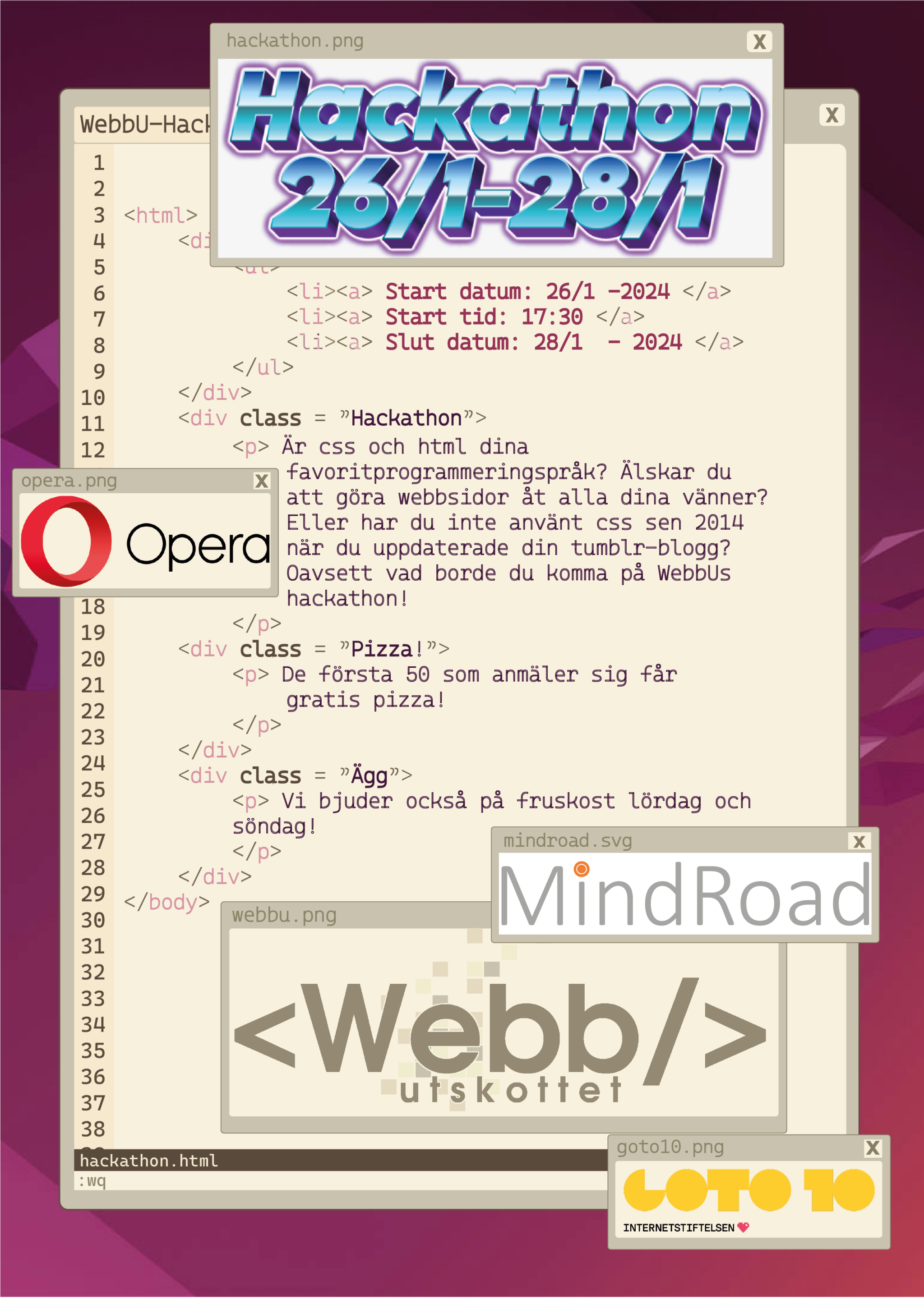 Hackathon med Datateknologsektionen: dag 2 | Goto 10