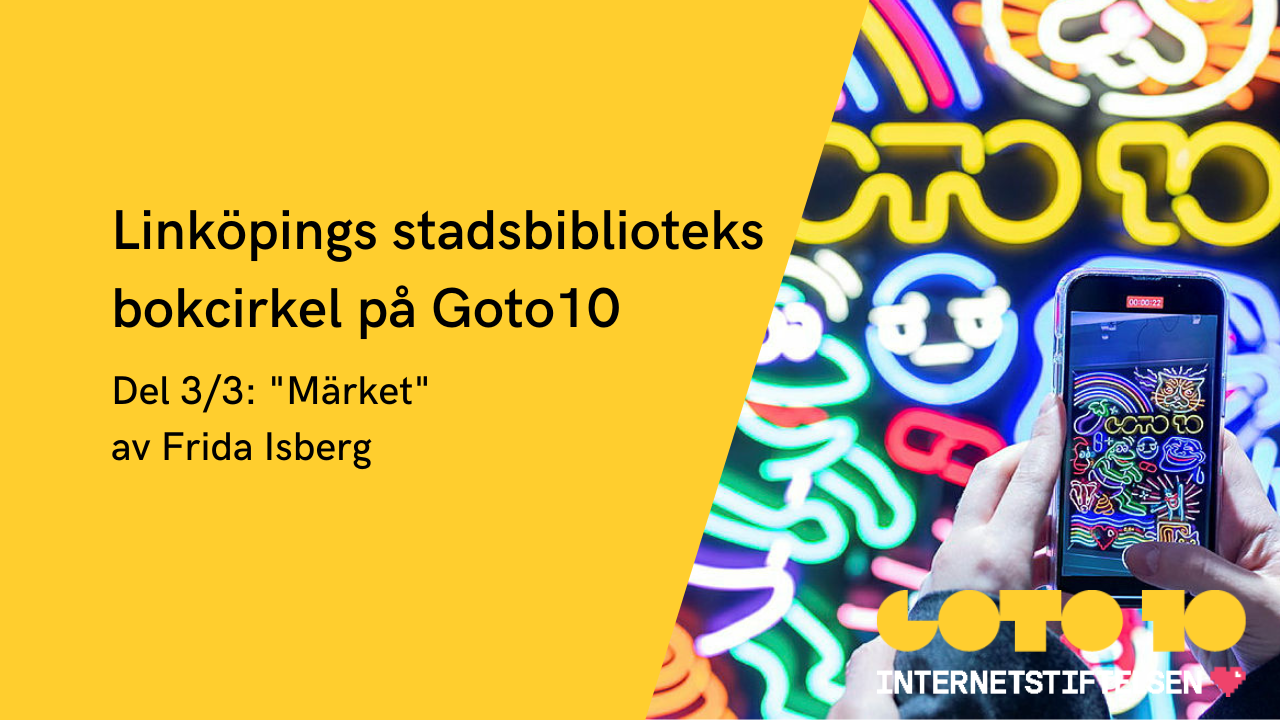 Välkommen till Linköpings stadsbiblioteks bokcirkel på Goto 10: Läsning 3.0! | Goto 10