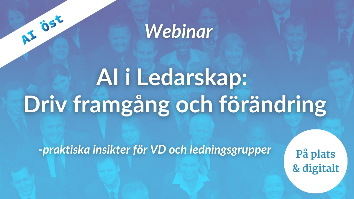 AI i Ledarskap: Driv framgång och förändring - praktiska insikter för VD och ledningsgrupper ...